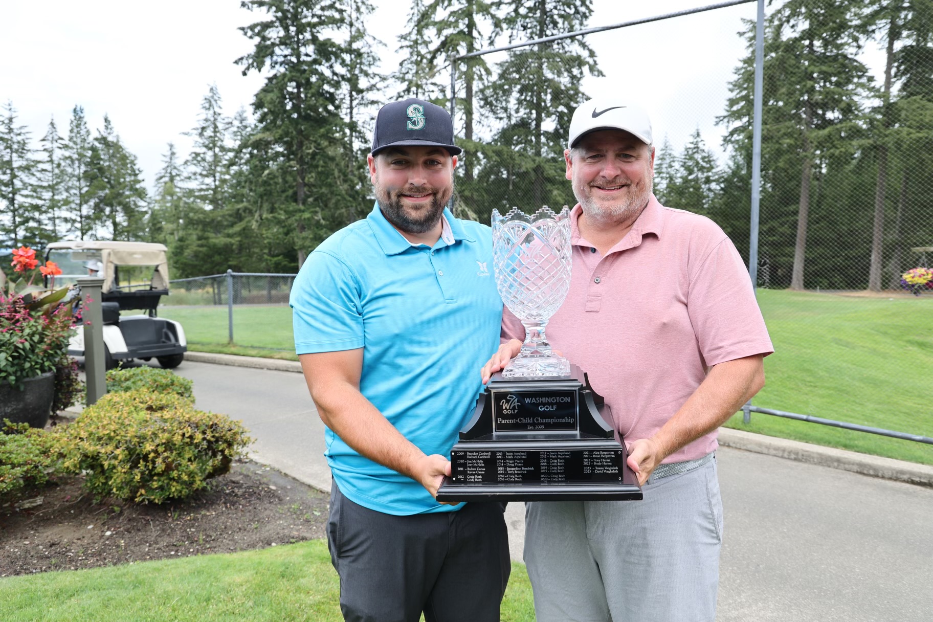 Todd and Justin Johnson win the 16th Washington Parent-Child Chapman ...